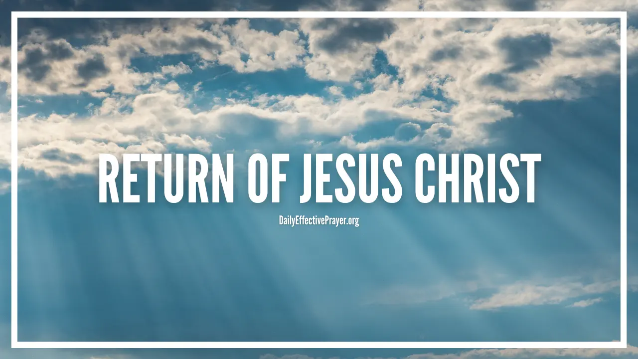 The Return Of Christ