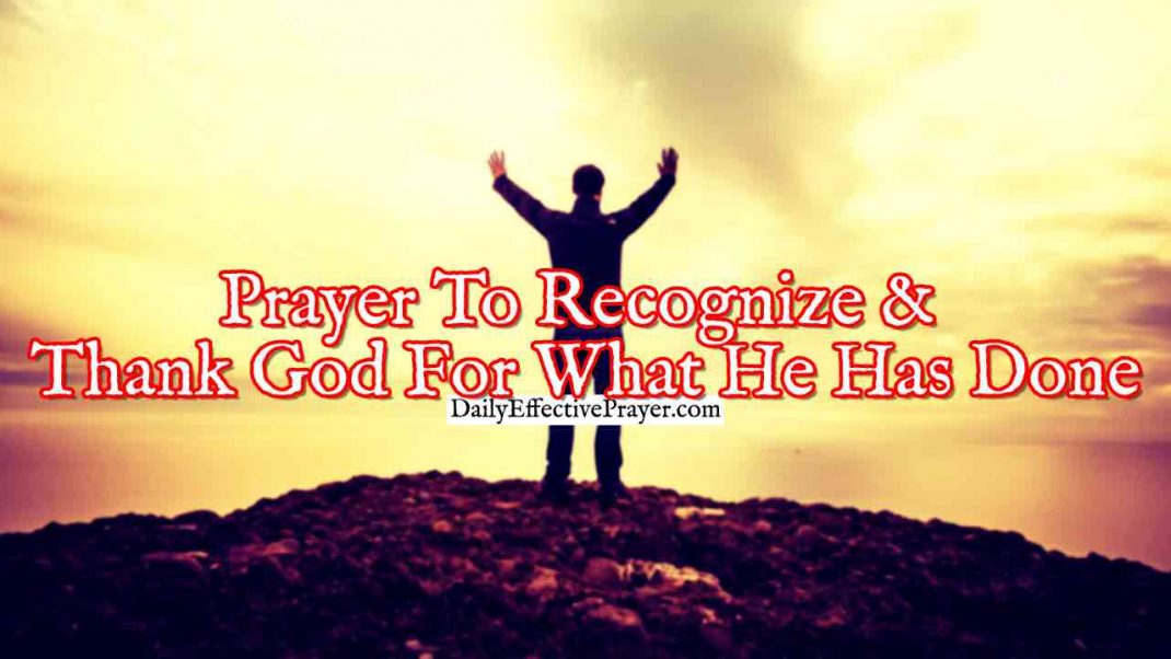 Short Prayer To Remember That You Are a Child Of The Most High God