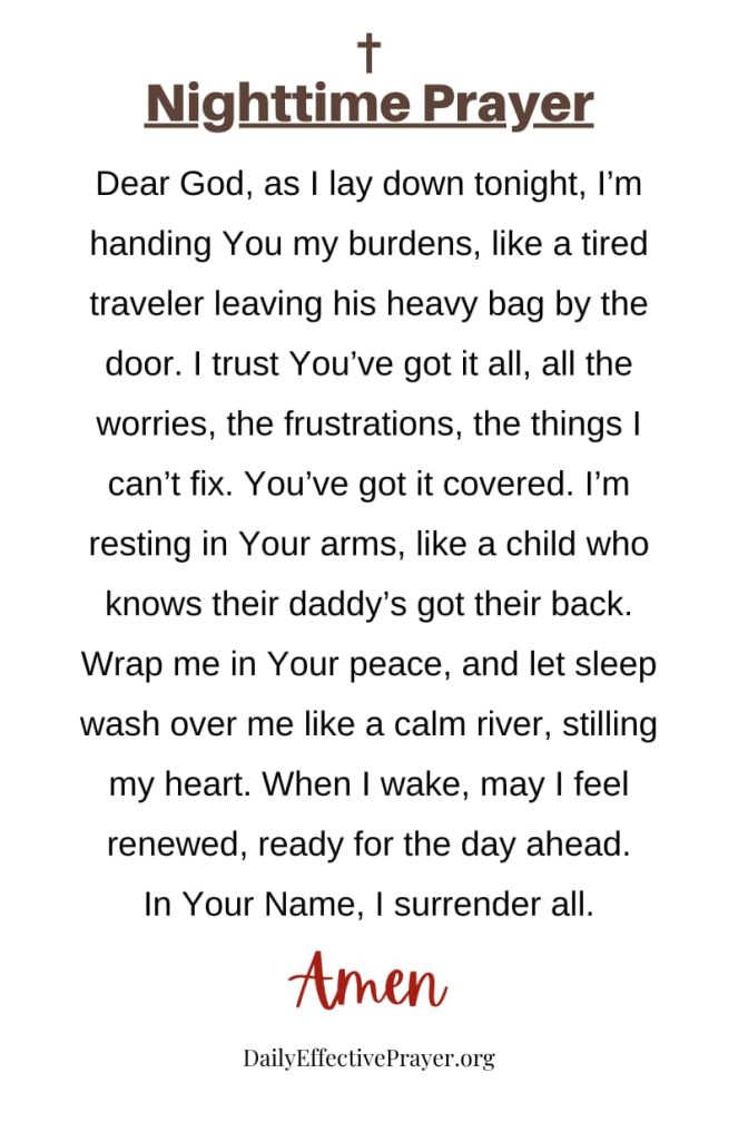 7 Peaceful Prayers For Sleep