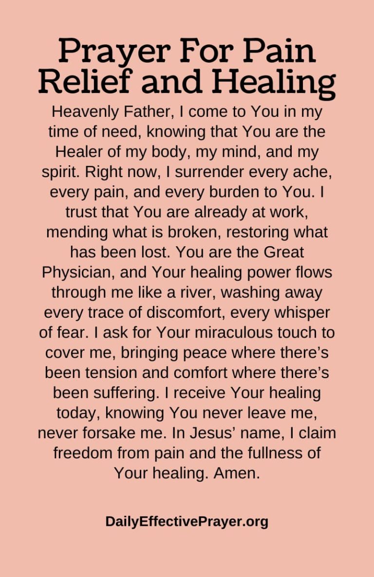 5 Miraculous Prayers For Healing and Strength (POWERFUL)