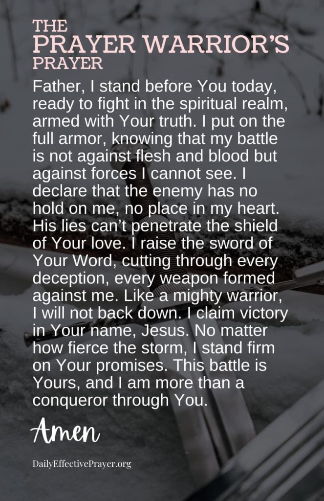 8 Powerful Spiritual Warfare Prayers | Pray These Prayers Now