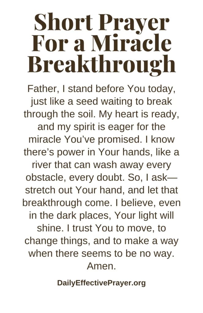7 Blessed Prayers For Favor and Breakthrough